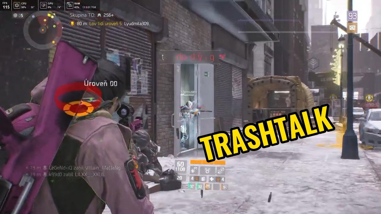 Tom Clancy’s The Division 1. (archive trash talk video with meme player ...