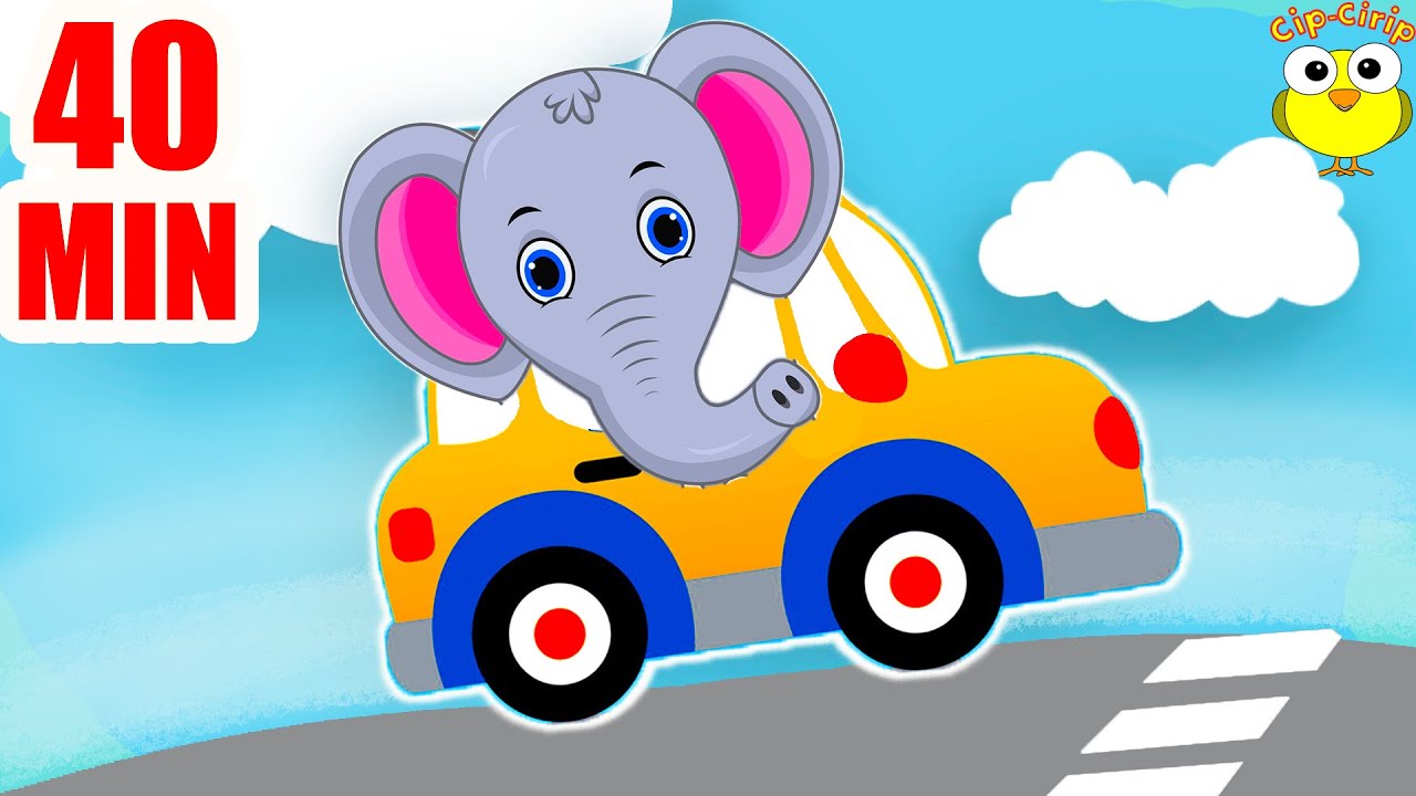 Masinutele mele, repede fug ele! - Cantece pentru copii (desene animate ...