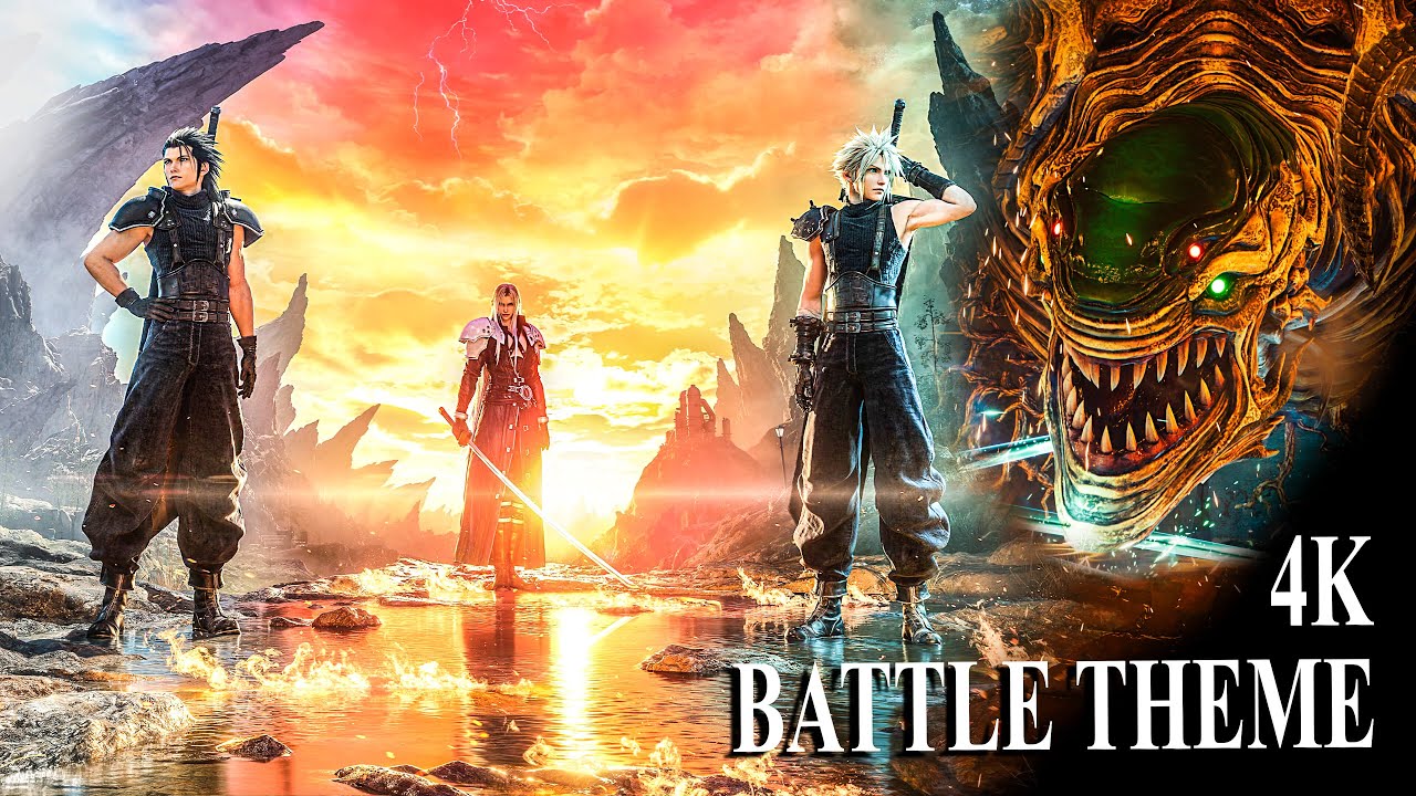 Final Fantasy VII Rebirth OST - Boss Battle Theme (Demon Gate) - YouTube