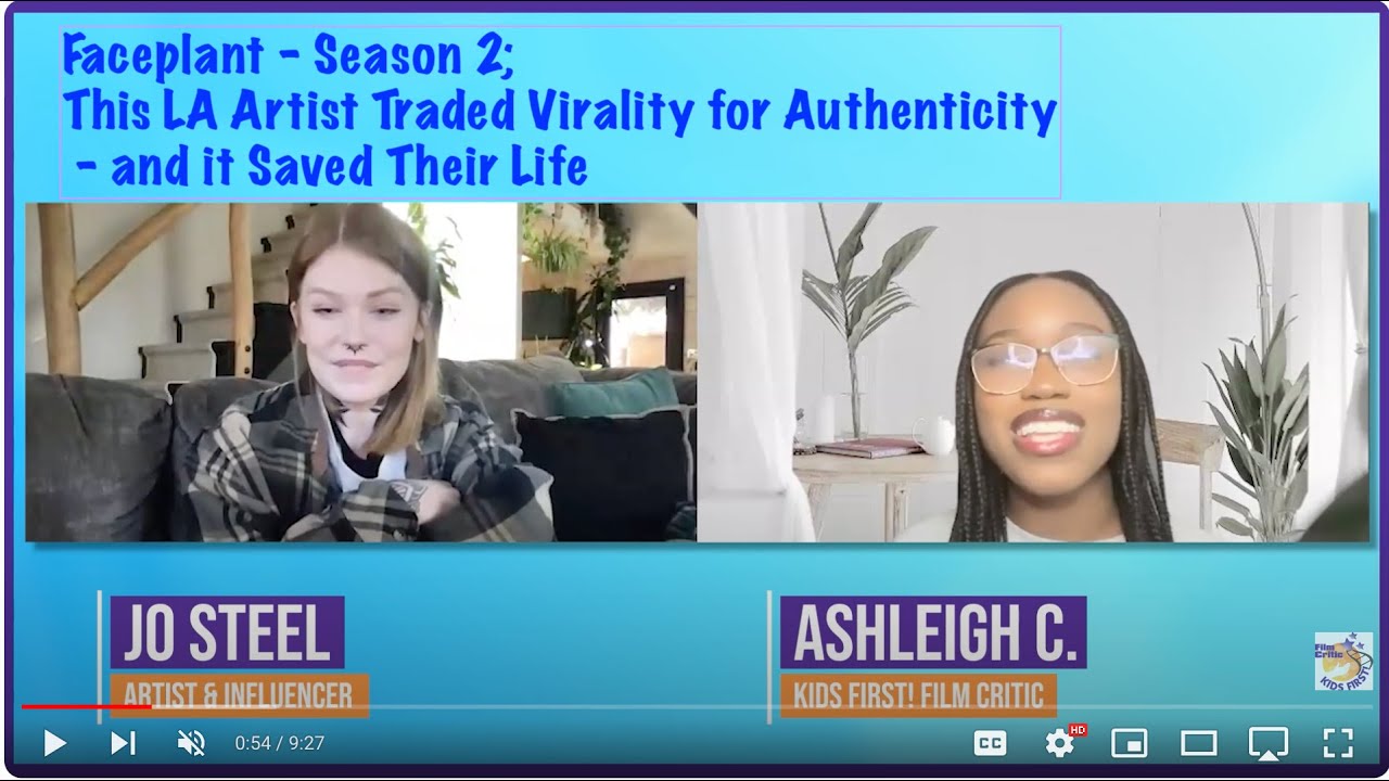 Ashleigh C. interviews Jo Steel about Faceplant Series 2 - YouTube