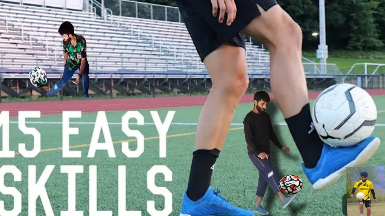 15 Easy Juggling skills||footballfreestyle tricks||2025 crazy juggling tricks||football skills ...