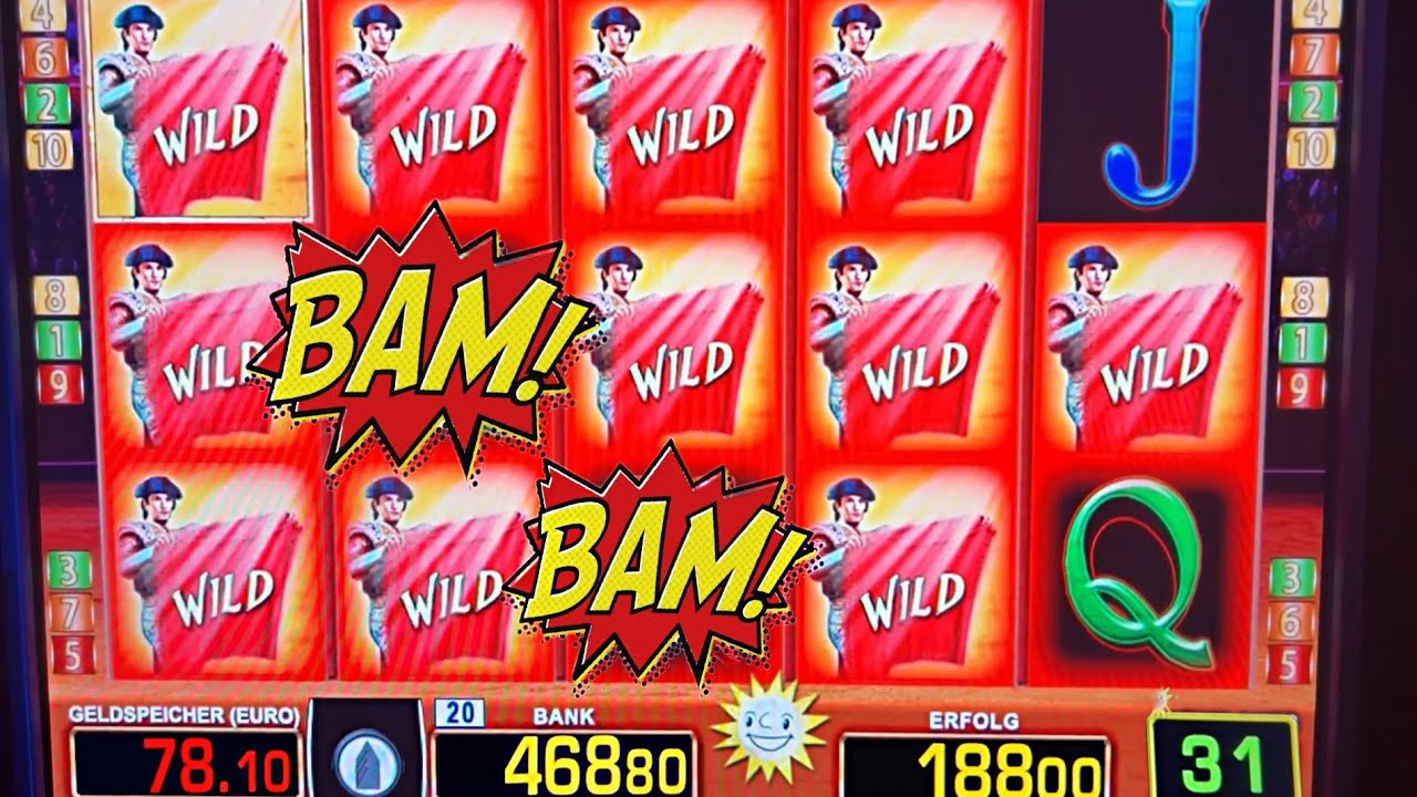BAM BAM💥EL TORERO Merkur Slot🔝WILD WILD Let’s Play Casino Slotmachine💲 ...