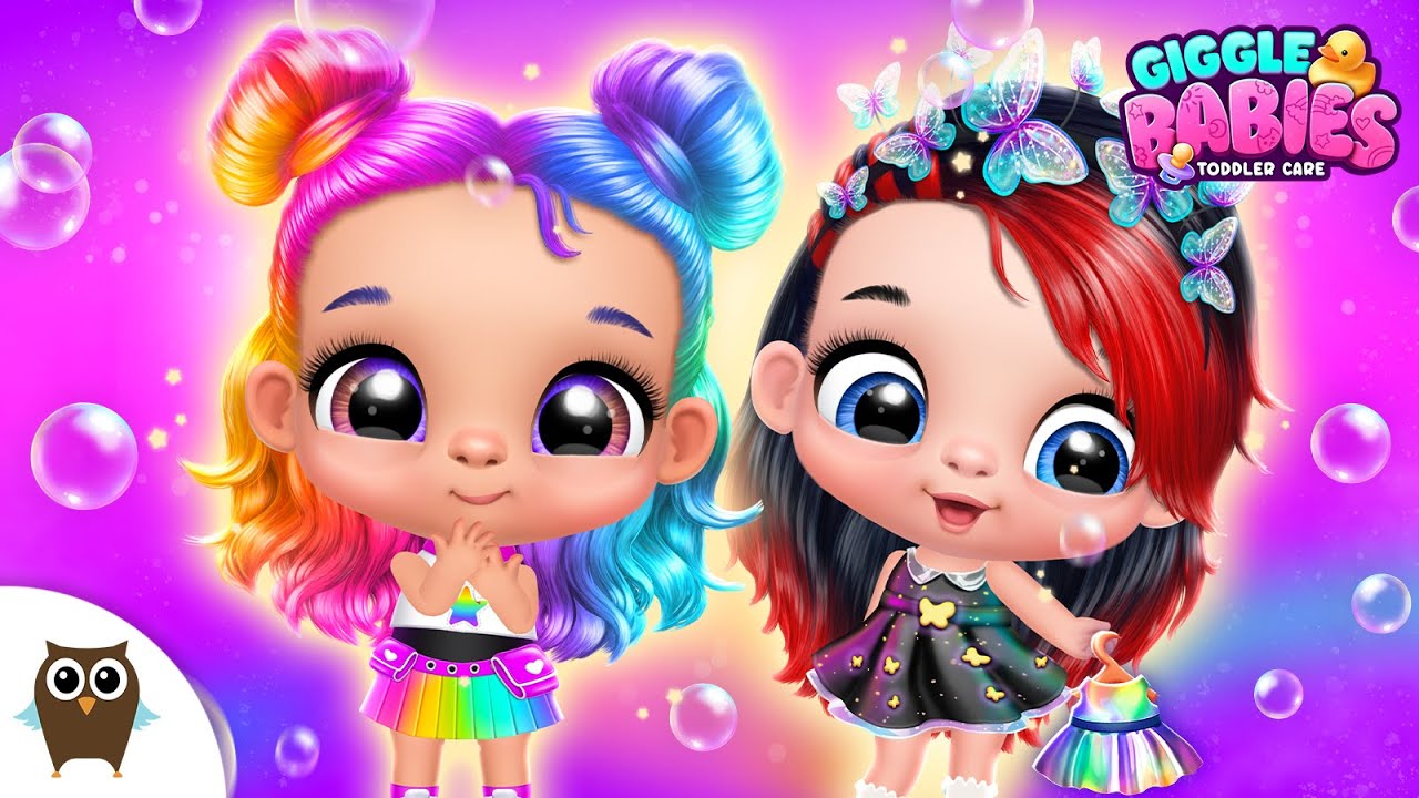 Giggle Babies Dress Up Giggle Babies - Toddler Care | TutoTOONS - YouTube