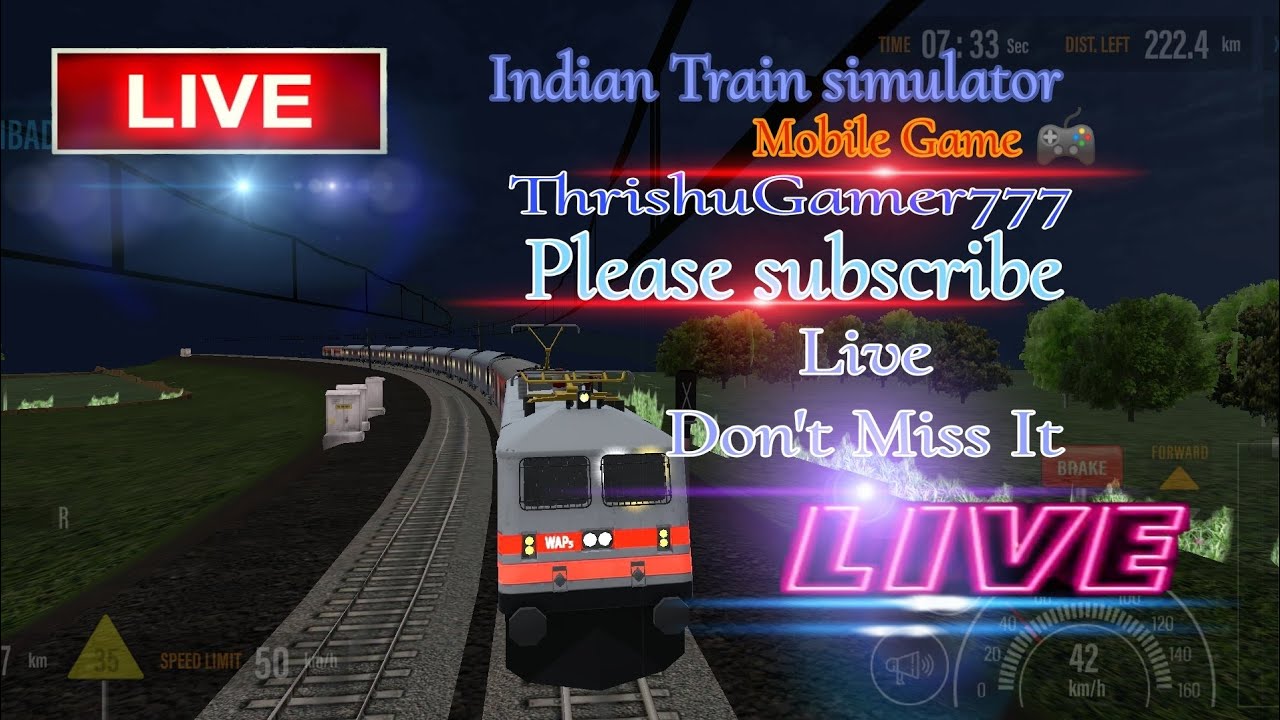 Train Game live |Indian Train Simulator Game | Realistic mobile game ...