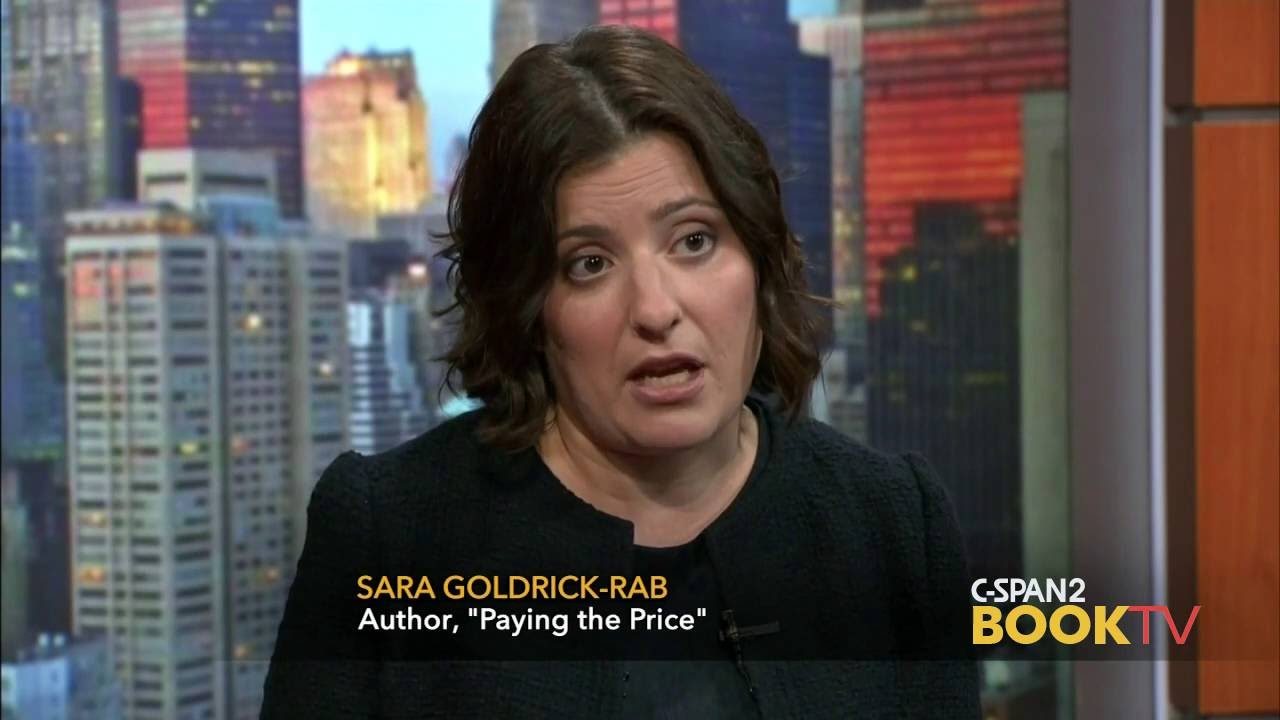 After Words with Sara Goldrick-Rab, "Paying the Price" - YouTube