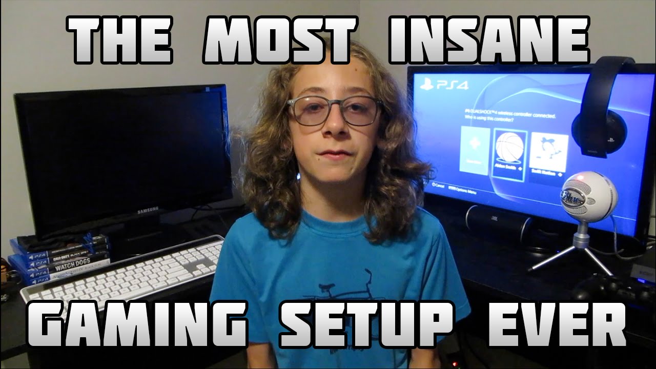 THE MOST INSANE GAMING SETUP EVER! - YouTube