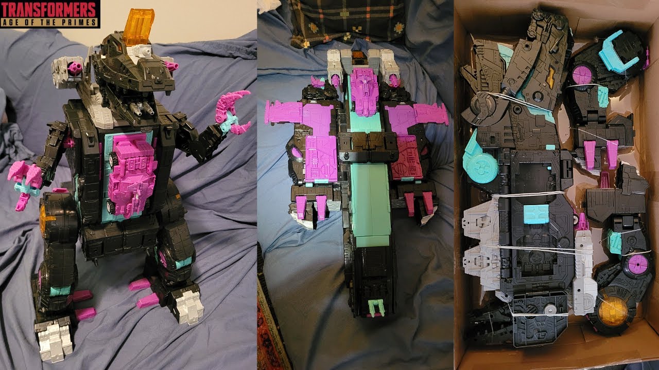 Transformers Age Of The Primes Titan TRYPTICON In-Hand Images From ...