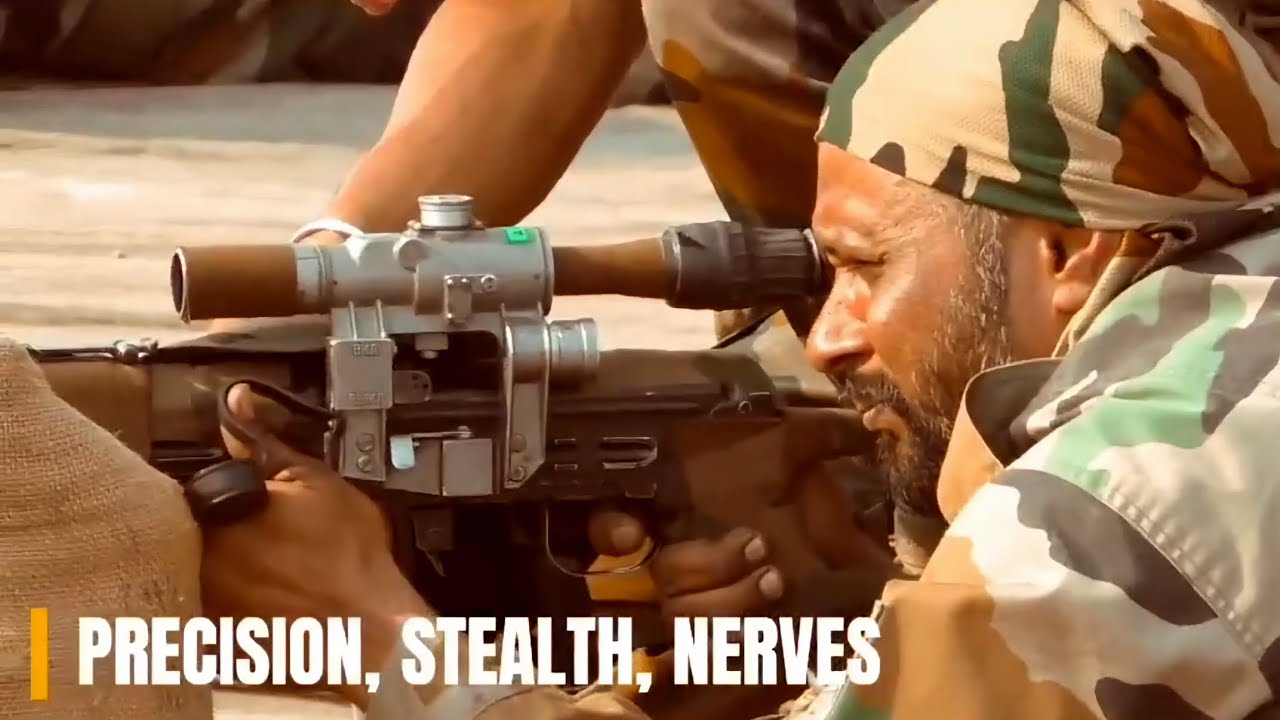 Snipers of Indian Army's Pine Division conducted Validation Training ...