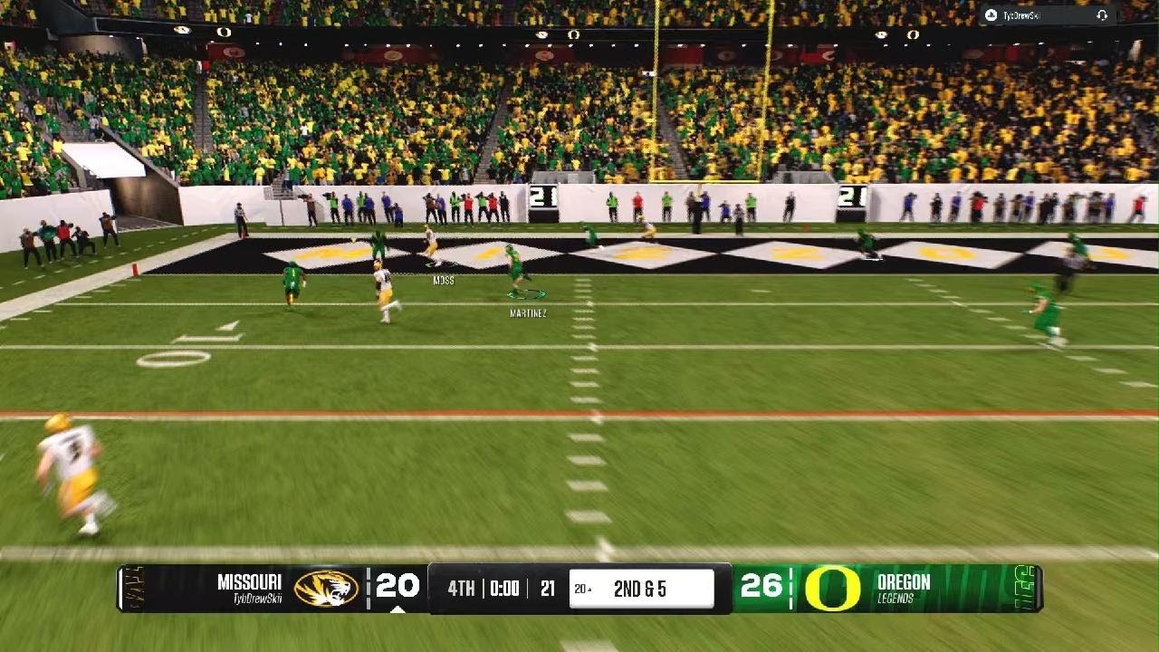 💥EA SPORTS College Football 25 Bilal Kone 99 yard interception ...