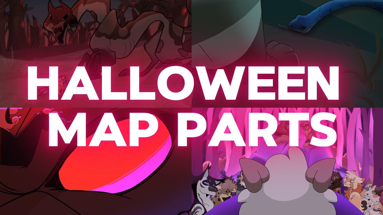 Halloween Map Part Collection! - YouTube
