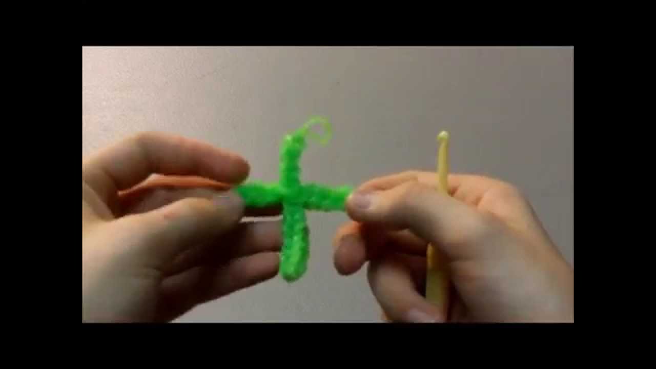 Rainbow Loom Cross Charm How To - YouTube