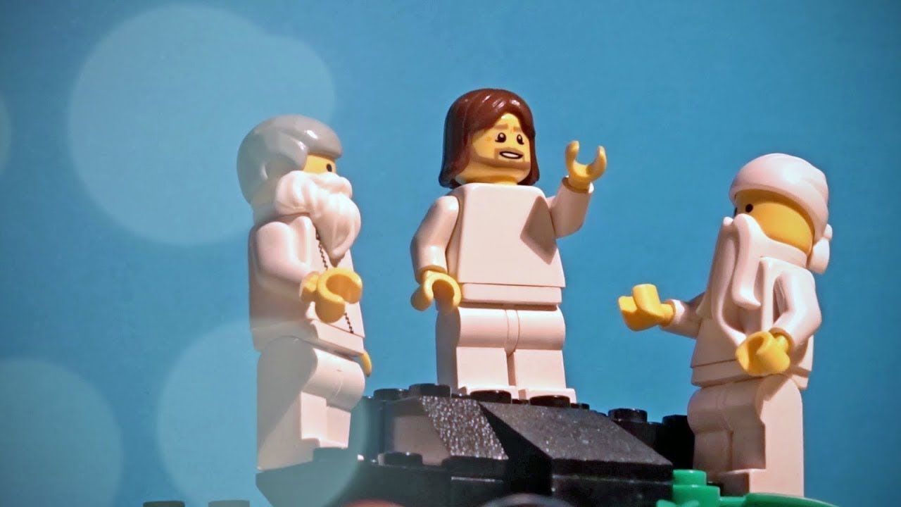 The Story of the Transfiguration - with LEGO! - YouTube