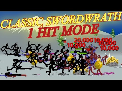 CLASSIC GIANT,CLASSIC SWORDWRATH | ONE HIT MODE | STICK WAR LEGACY ...