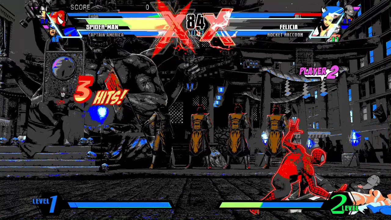 Ultimate Marvel vs Capcom 3 PC ReShade CLASSIC MUGEN STYLE - YouTube