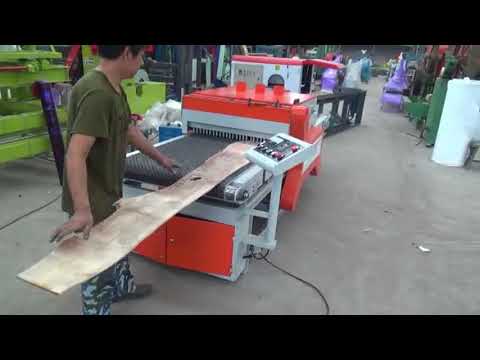 New design Wood Boards Edger Cutting Saw Machine - YouTube