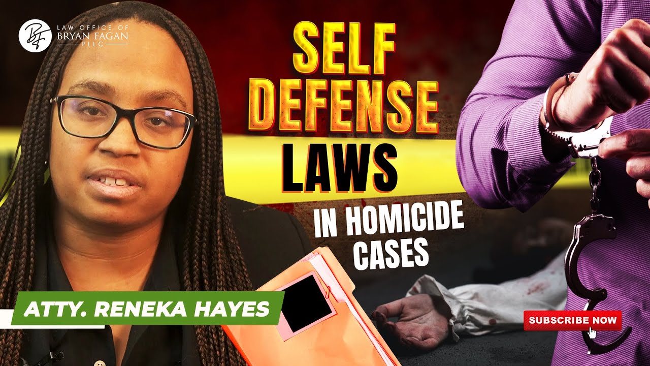 Self Defense Laws In Homicide Cases - YouTube