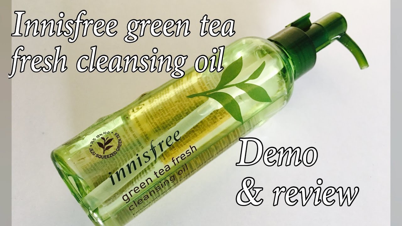 Innisfree green tea fresh cleansing oil | Demo & Review | Pammyscorner ...