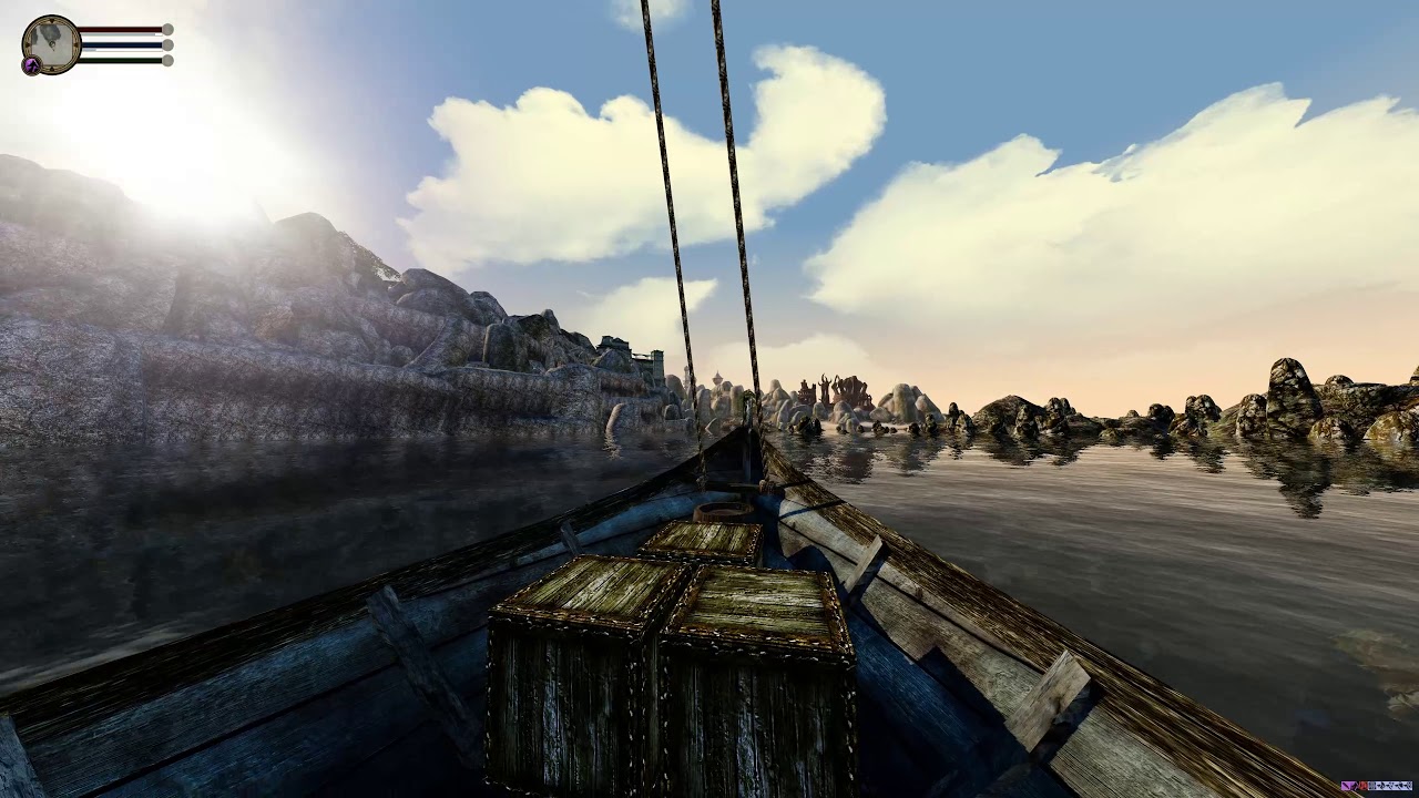 Morrowind Remastered-On the rocks - YouTube