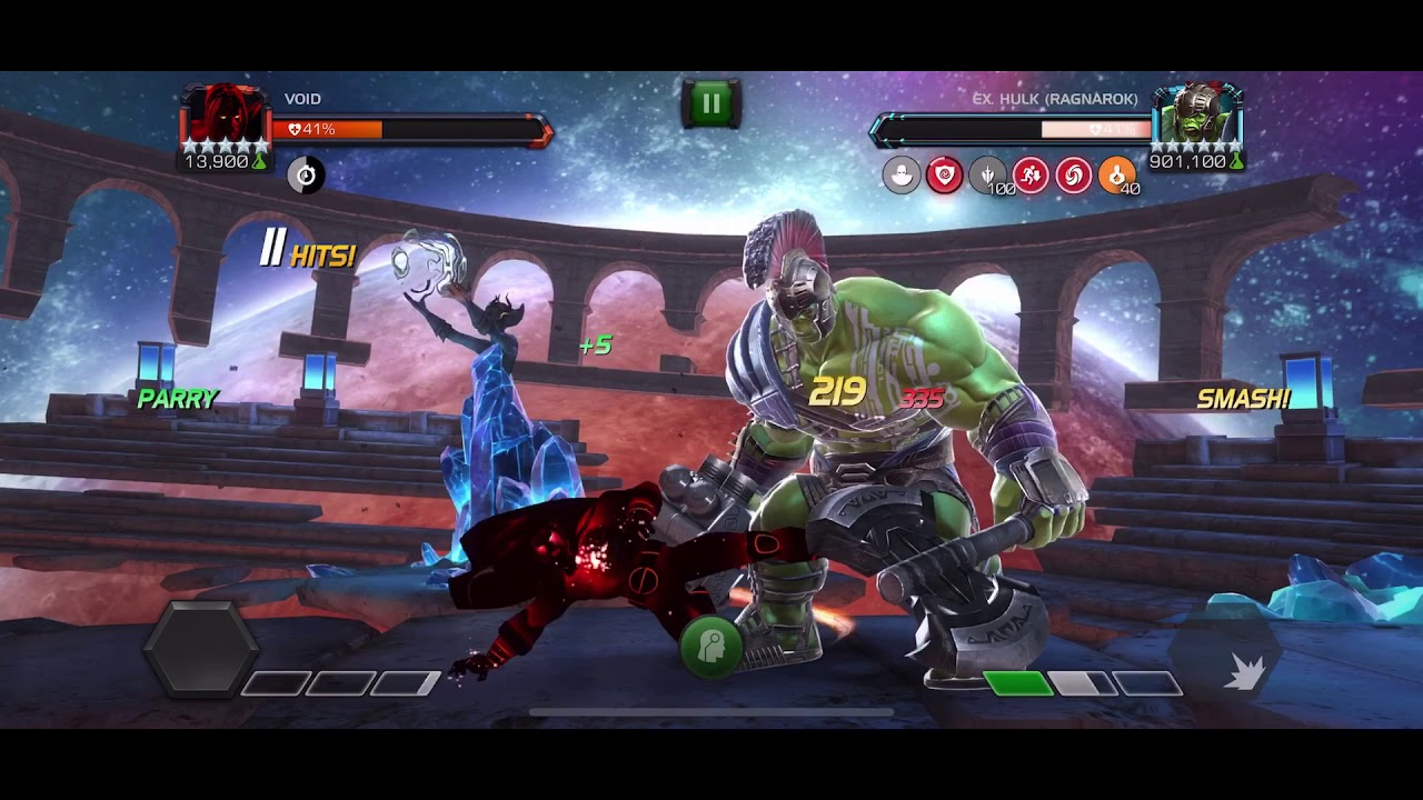 MCOC Abyss EX Gladiator Hulk Full Takedown (Path 5) - YouTube