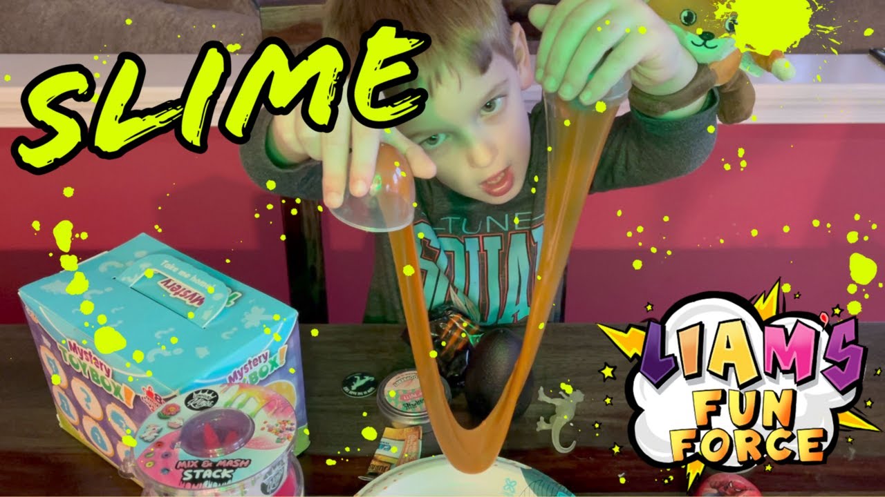 Liam's Fun Force- SLIME!!! - YouTube