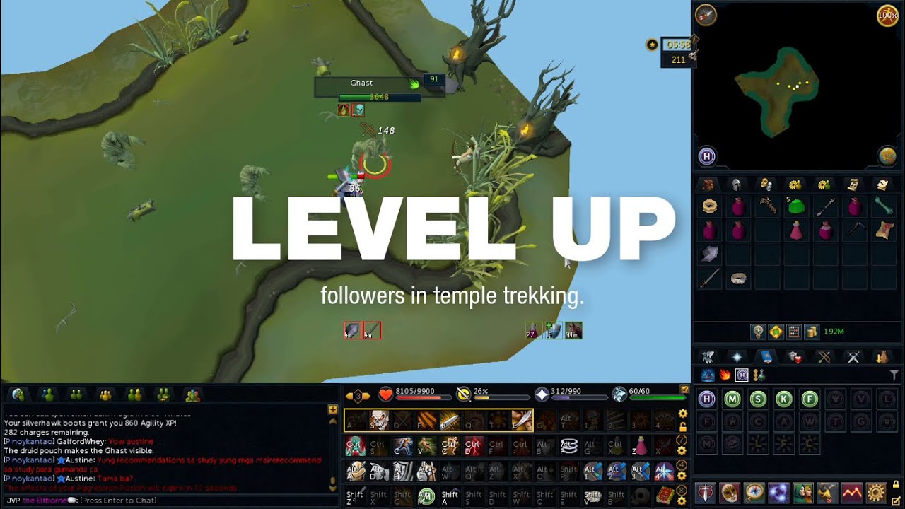 Temple Trekking NPC Leveling Guide in Runescape 3 - YouTube
