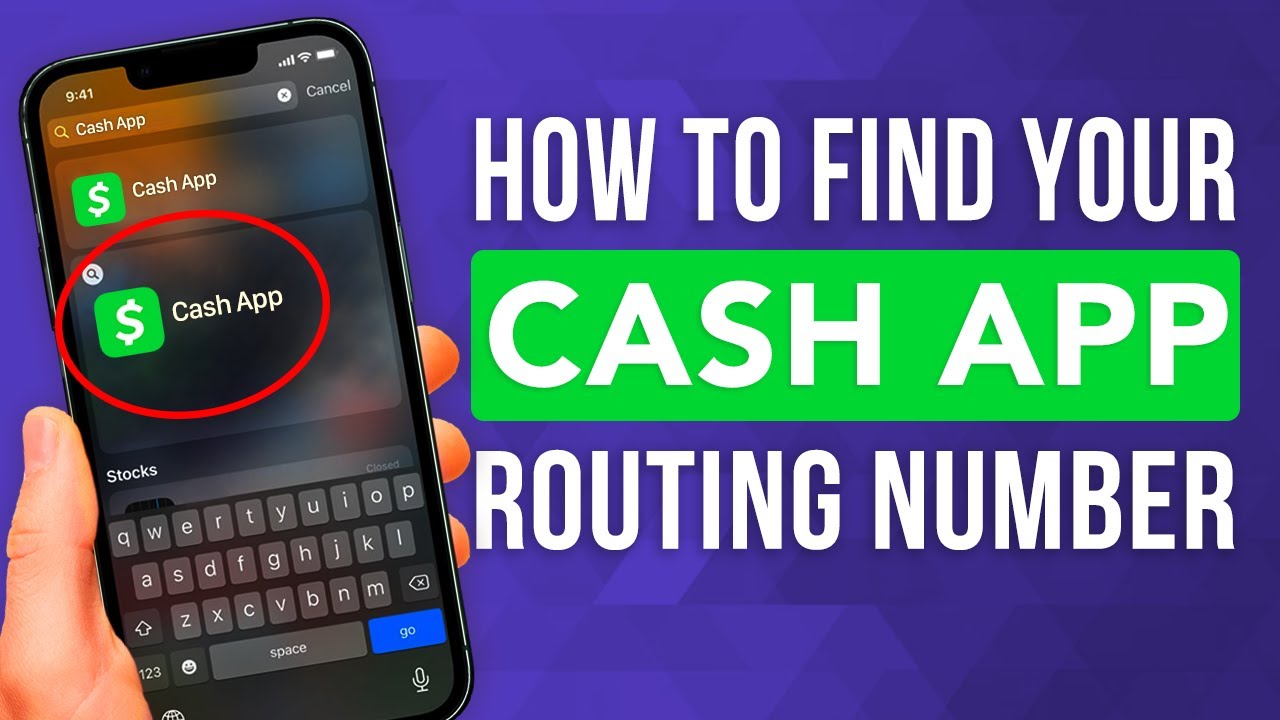 How To Find Your Cash App Routing Number - YouTube