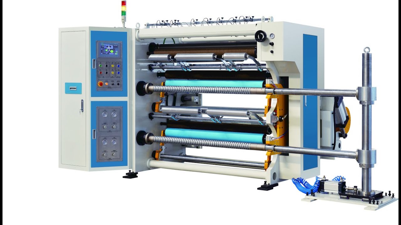 Slitting Machine ( Plastic film and Paper ) for Packaging Industry ...