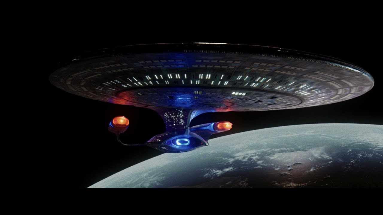 USS Enterprise NCC-1701-D Miniature Shots Collection #1 (AMT 1:1400 ...