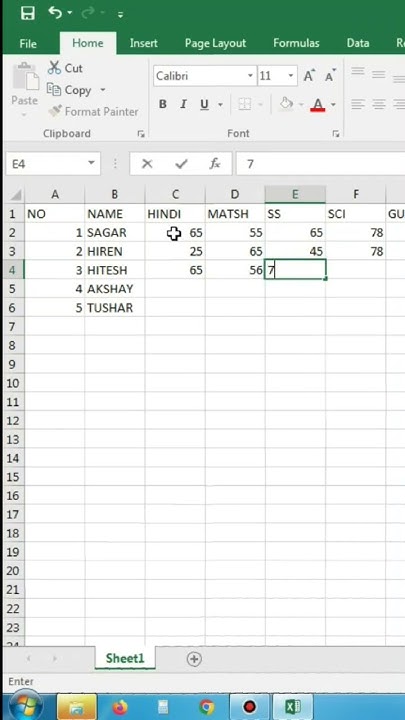 How to Tab in Excel - YouTube