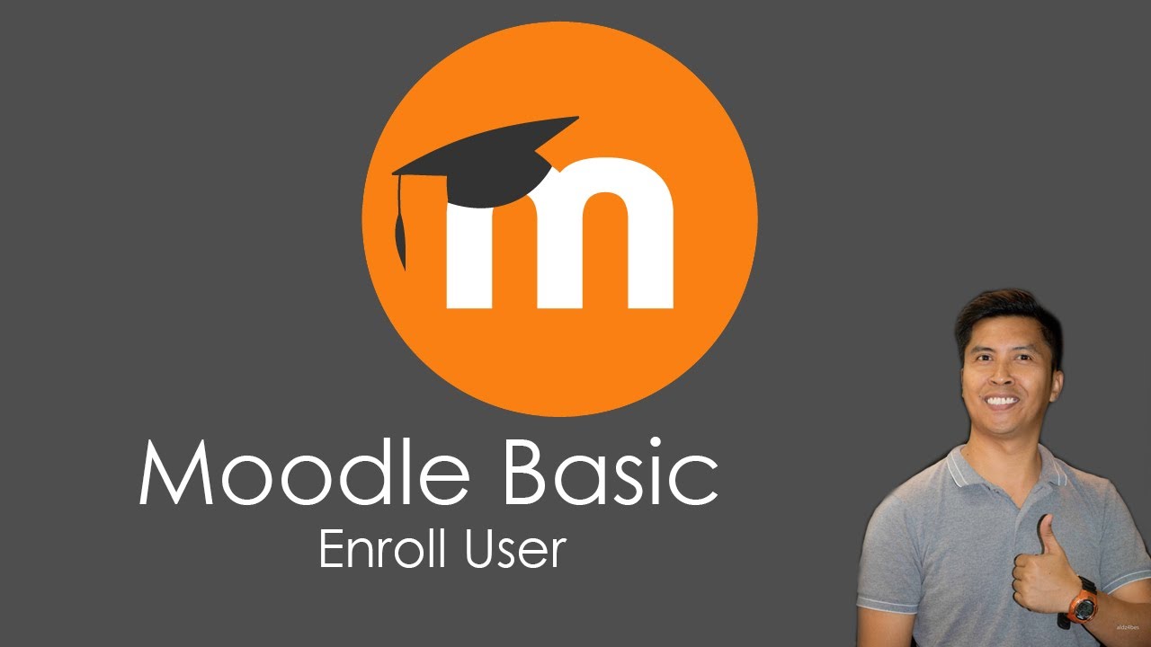 moodle basic how to enroll user in a course (tagalog) - YouTube