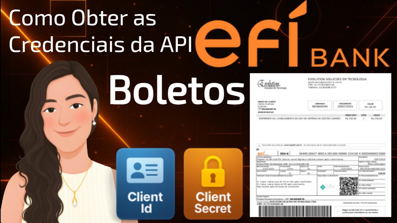 Efí Pay API: Como Criar as Credenciais para Integração de Boletos - YouTube