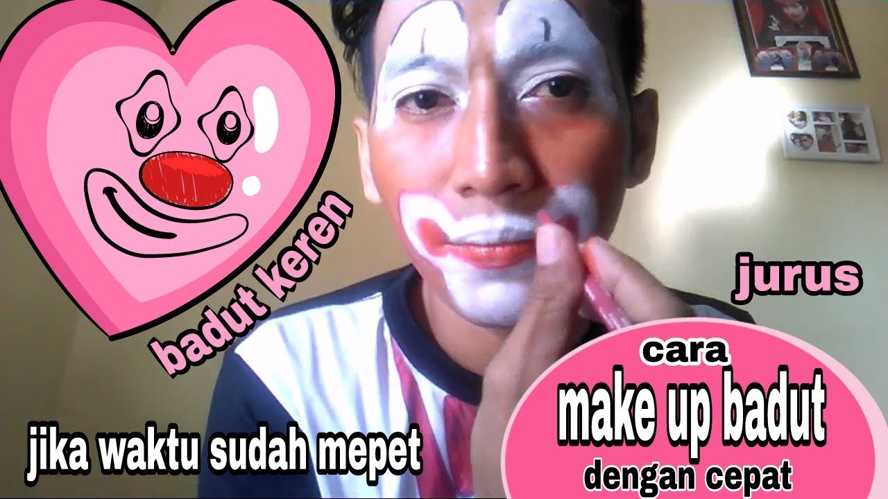 Cara make up badut - YouTube