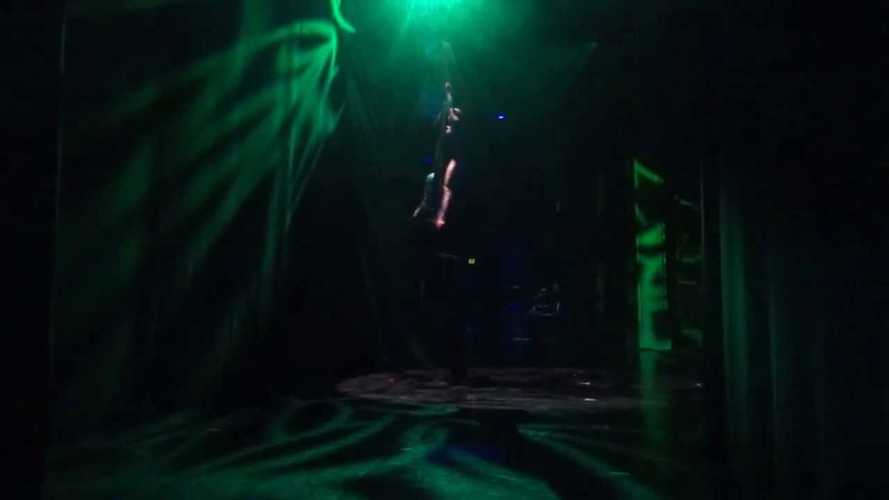 Darla Davis Thriller Aerial Silks - YouTube