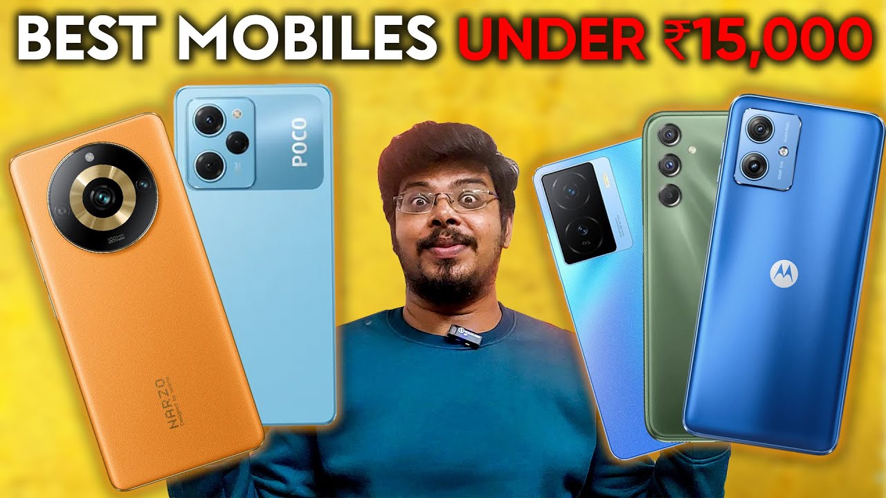 Best 5 Mobiles Under ₹15,000 - November 2023 !!! - YouTube