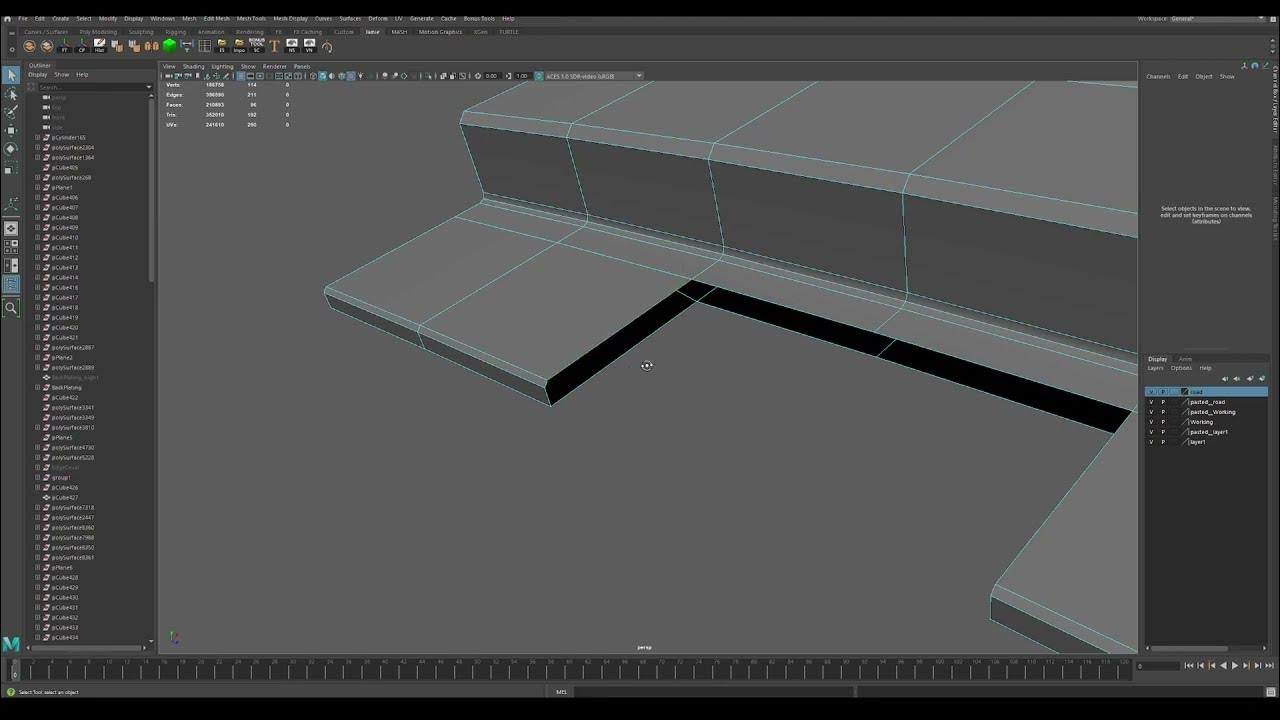 Maya Quick Tip #1: Using Ngons for accurate bevels - YouTube