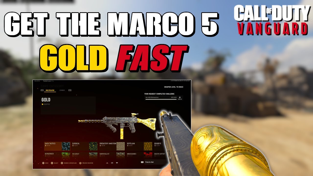 Marco 5: Easy Builds that Will Smoke this Camo List - YouTube