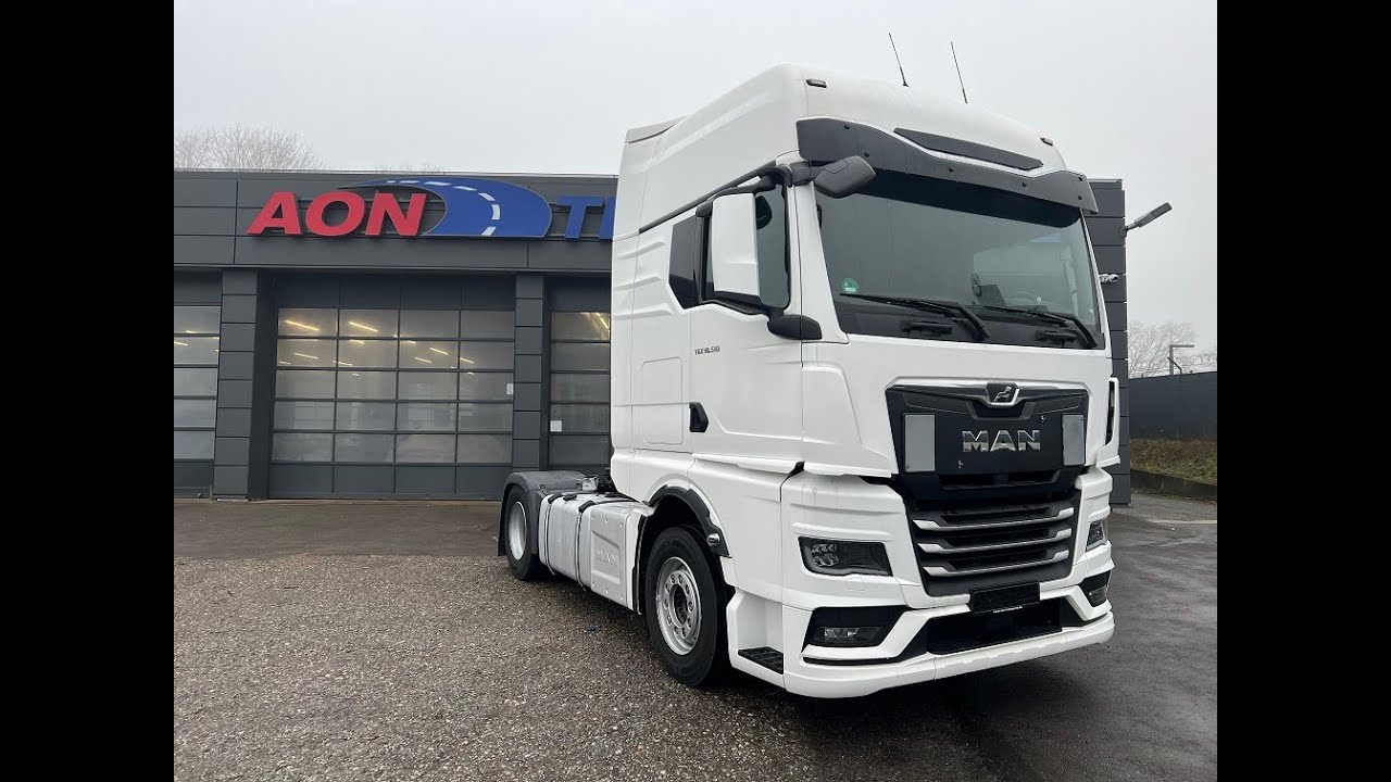 MAN TGX 18.510, TG3, GX, Retarder, 2 Tanks #aonrent - YouTube