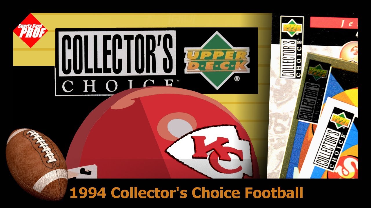 1994 Collector's Choice Football Breakdown - YouTube