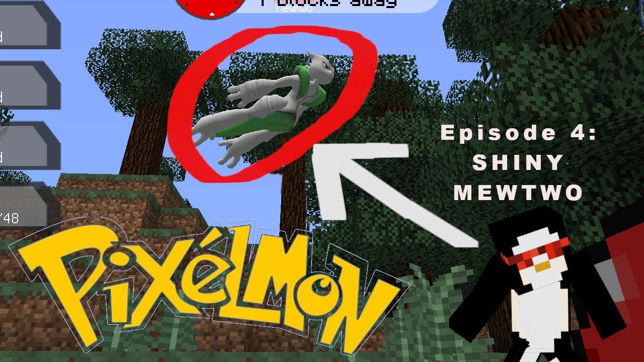 Pixelmon Episode 4 | SHINY MEWTWO?! - YouTube