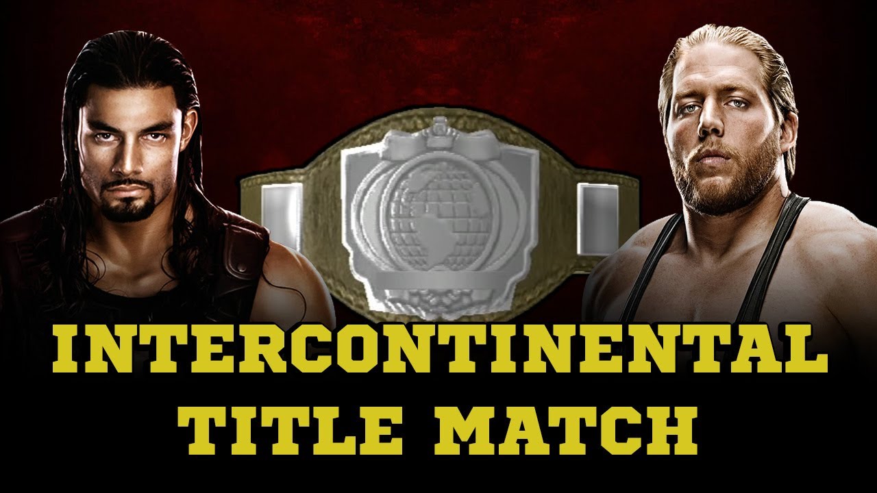 WWE 2K14 Roman Reigns VS Jack Swagger | Intercontinental Title Match ...