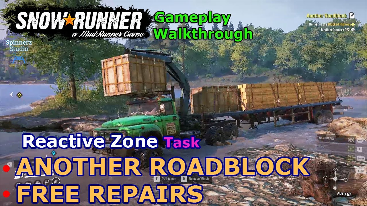 SnowRunner - Another Roadblock | SnowRunner - Free Repairs | Reactive ...