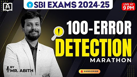 ERROR DETECTION - YouTube