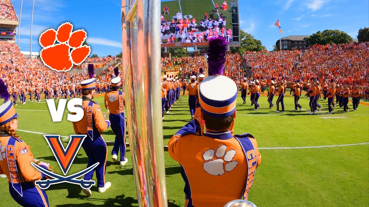 Clemson VS Virginia Full Pregame Performance 10/19/24 - YouTube