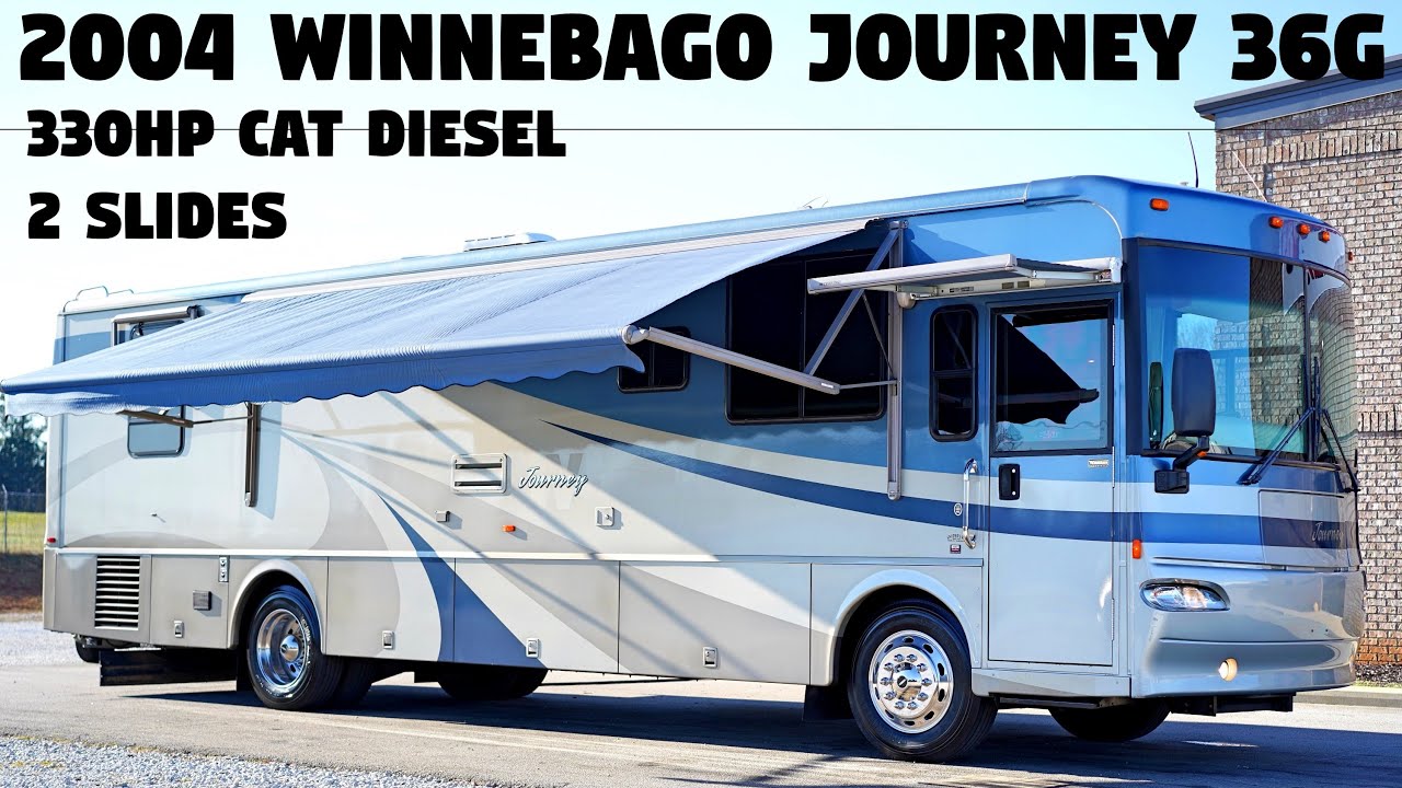 2004 Winnebago Journey 36G A Class 330HP CAT Diesel Pusher from Porter ...