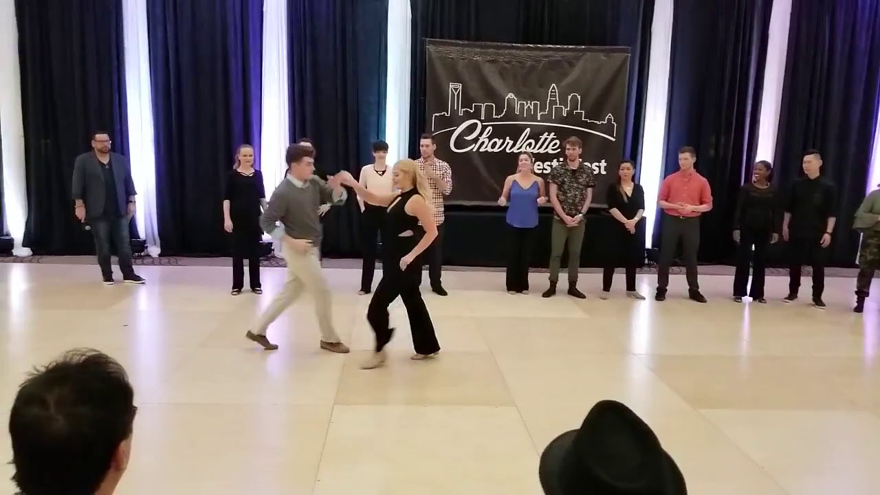 Ryan Boz and Alexis Garrish 2019 CWF 1st Place Lead/Follow West Coast ...