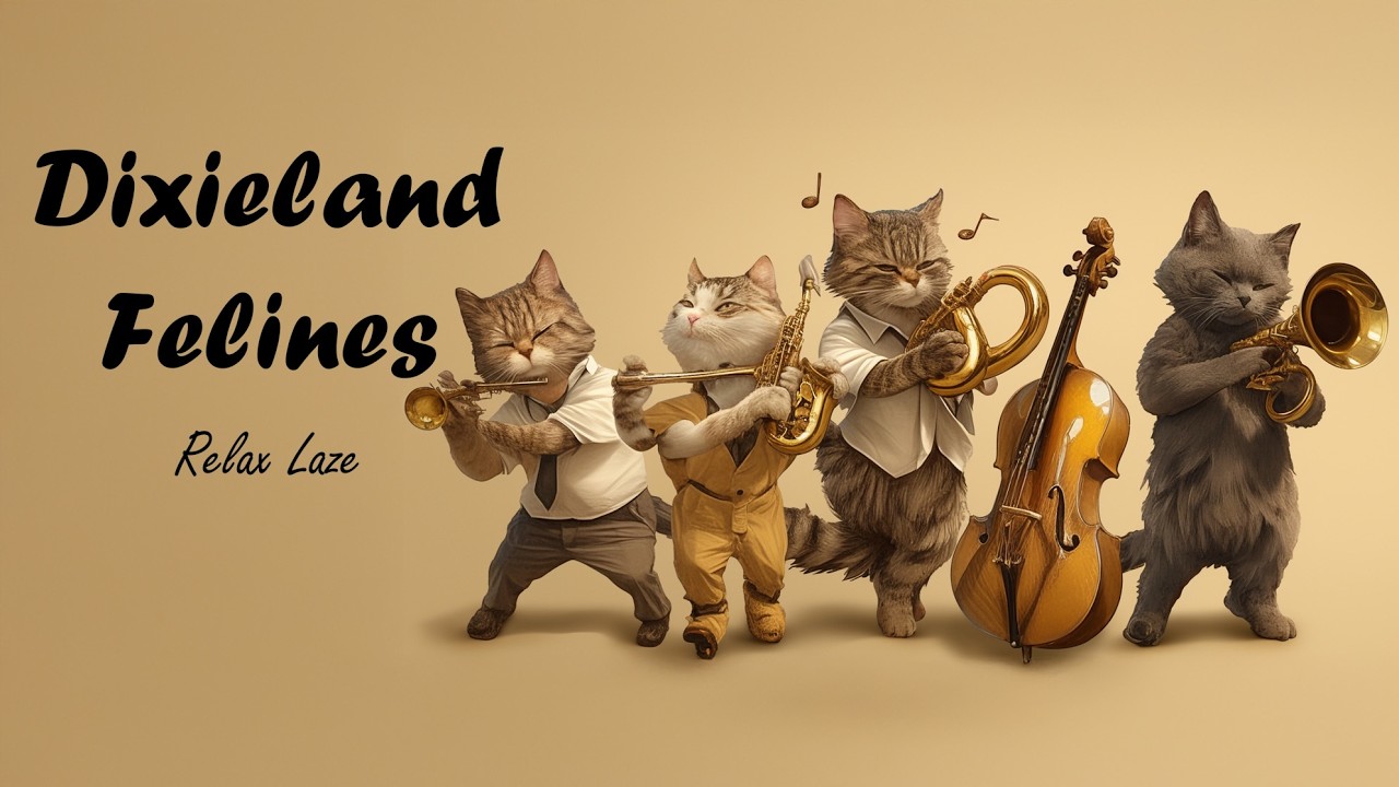 🎷🐱🎷One-Eyed Joe, Cool Cats & Hot Jazz: A 4K Whimsical Concert🐾. Perfect ...