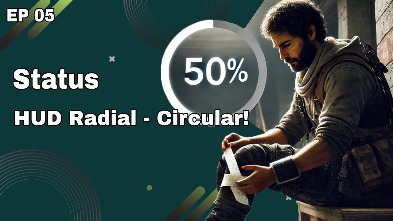 Unreal Engine Tutorial: Barra de Status Circular no HUD - YouTube