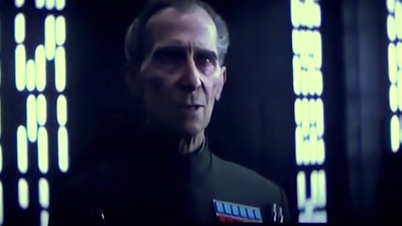 CGI Tarkin from Rogue One: You May Fire When Ready - YouTube