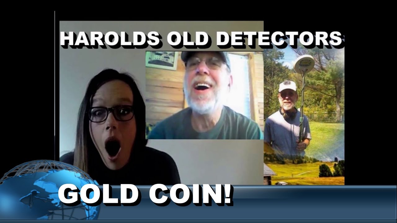 Relic News Interview Harold Marchant finds a Gold Coin Metal Detecting ...