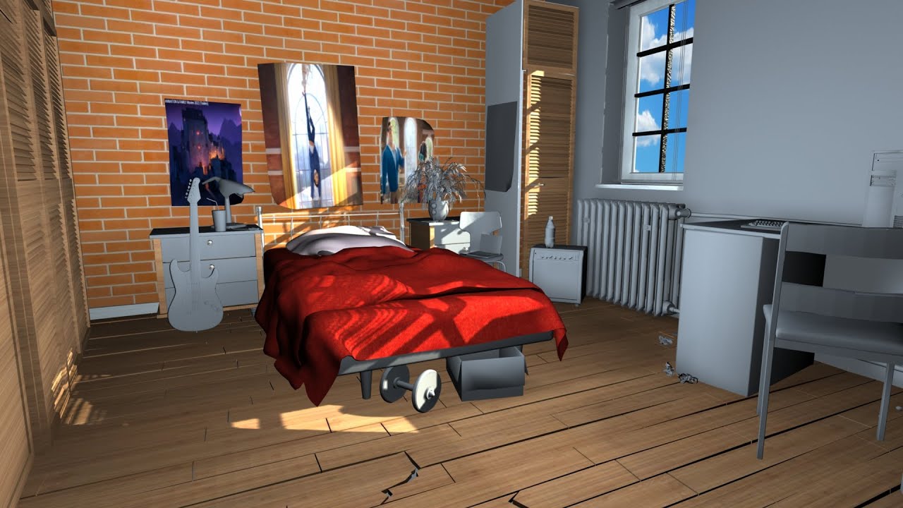 maya lighting interior pt 2 | maya lighting tutorial|maya lighting ...